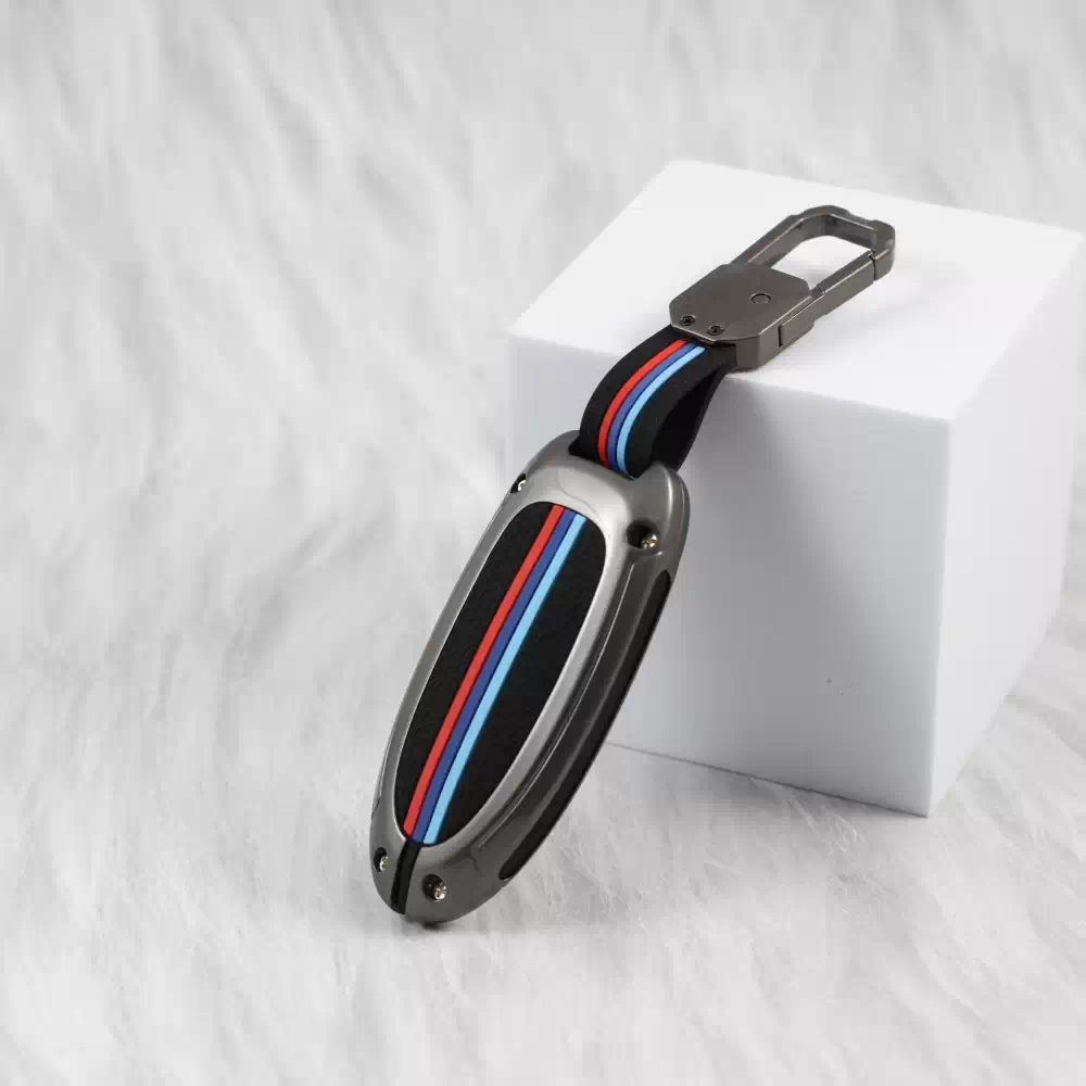 Metal Silicon Key case for Nissan Sunny | Terrano | Magnite (2 button ...