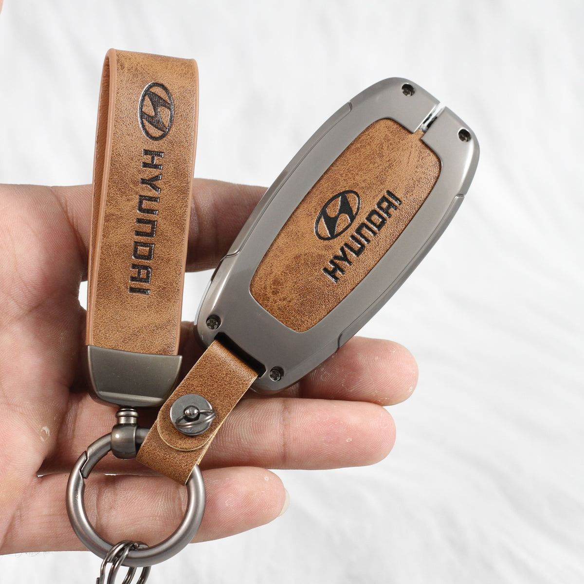 TPU Car Key Cover Fit for Hyundai New Verna 2023 (4 Button Smart Key ...