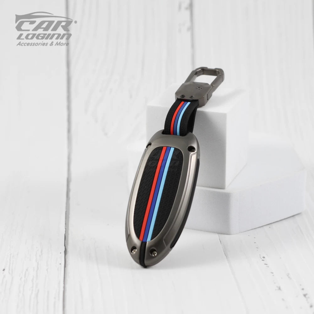 Metal Silicon Car Key Case for Nissan Sunny | Terrano | Magnite Smart ...