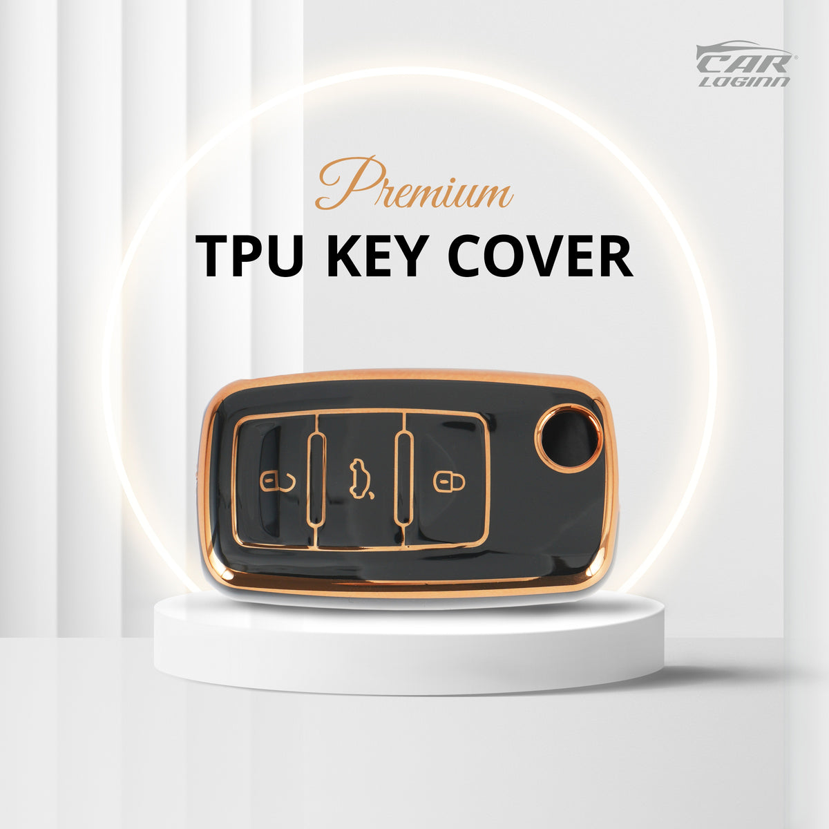 TPU Car Key Cover Fit for Skoda Rapid | Superb | Fabia | Octavia | Vol ...